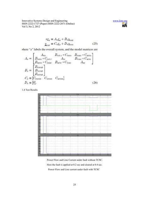 11 Power Flow Control Limiting Short Circuit Current Using Tcsc Pdf
