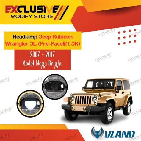 Jual Jeep Rubicon Wrangler Jk 2007 2017 Pre Facelift Jk Upgrade