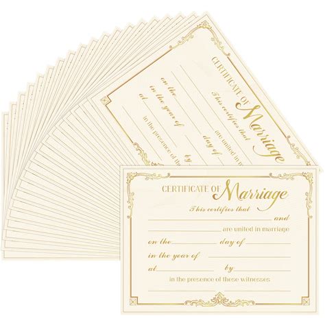 Printable Marriage Certificates Pa Free Printable Marriage Wedding Vow