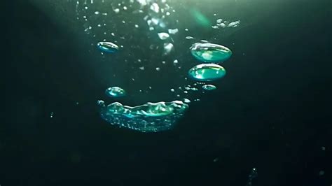 Underwater Bubbles Explosion Background For Title Animation Videos