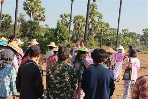 ယင်းမာပင် ဆားလင်းကြီး ရွာပေါင်းစုံ သပိတ်စစ်ကြောင်းက စစ်အာဏာရှင် က