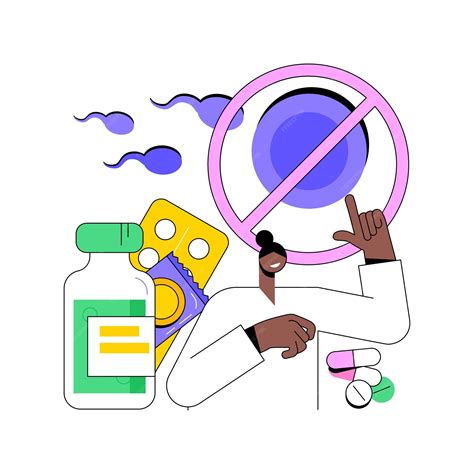 Premium Vector Emergency Contraception Abstract Concept Vector