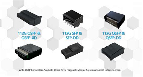 Yamaichi Electronics 112g And 224g Pluggable Module Connector Series Yamaichi Electronics Co