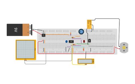 Circuit Design Transistor Y Rele Tinkercad