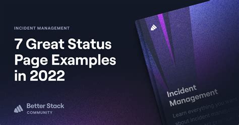 7 great status page examples to learn from better stack community
