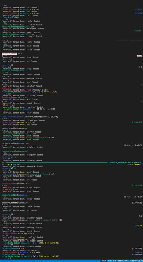 Oh My Zsh主题列举 一部分 推荐 51cto博客 Oh My Zsh 主题