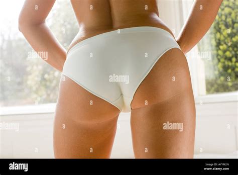 Woman With Curvaceous Bottom Stock Photo Alamy