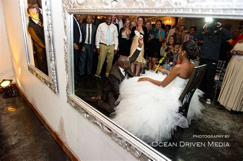 Groom Removing Garter Formal Dresses White Formal Dress Dresses