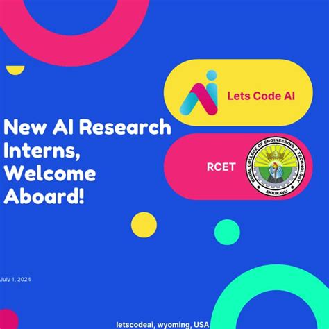 Lets Code Ai On Linkedin Ai Datascience Internship Letscodeai Royalcollege Engineering
