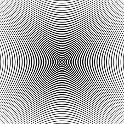 Black White Concentric Circles Pattern 25548022 Vector Art At Vecteezy