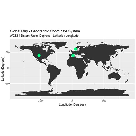 Coordinate Reference System And Spatial Projection Earth Data Science Earth Lab