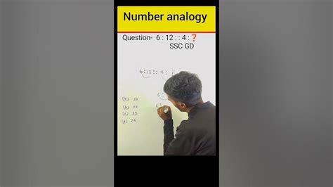 Number Analogy Reasoning Reasoningtrick Reasoningbyksnarwalsir