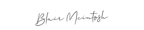 76 Blair Mcintosh Name Signature Style Ideas Latest Online Autograph