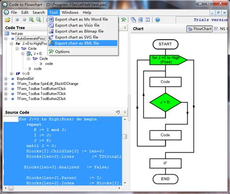 Code To Flowchart Converter V16 Has Been Released Athtek Blog