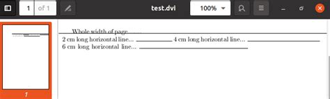 How To Create A Horizontal Line In Latex Design Talk