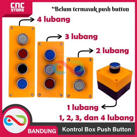 TOMBOL Control Box Push Button Control Box Emergency Button Box Mm Control Button And