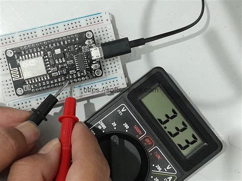 Mencari Pin Vin Volt Dan Vcc Volt Pada NodeMCU Softscients