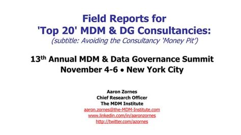 Mdm Data Governance Rdm Solution Providers That Matter Analyst