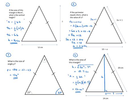 Isosceles Triangles 1 Ssdd Problems