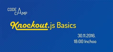 Knockout Js Basics Osijek Software City