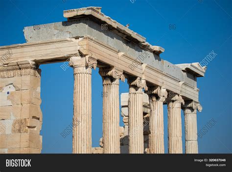 Ionic Columns Image Photo Free Trial Bigstock