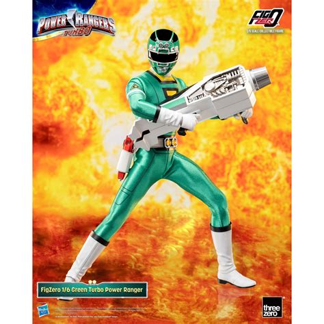 Power Rangers Turbo Green Turbo Power Ranger Figzero 16 Scale Action Figure