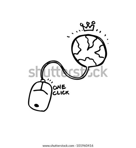 Computer Technology Internet Cartoon Stock Vector Royalty Free 101960416