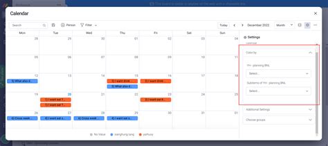 Color By In Settings Monday Apps And Developers Monday Community Forum