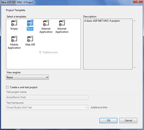 Using Areas In Aspnet Mvc With Example Tutlane