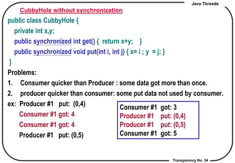 Lec7javathreadsppt Java Multithreading Ppt