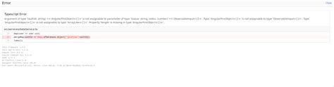 Typescript Mergemap Function Is Giving Error In Angular 5 Stack