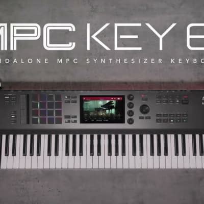 Akai MPC Key Standalone Workstation Synthesizer Reverb