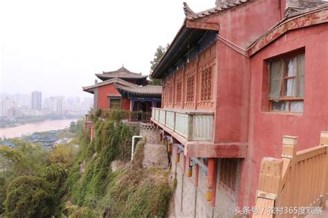 甘肅蘭州 建立在懸崖峭壁上的古建築 每日頭條