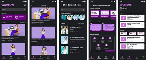Woment Mobile App User Experience Design For Sexual Violence