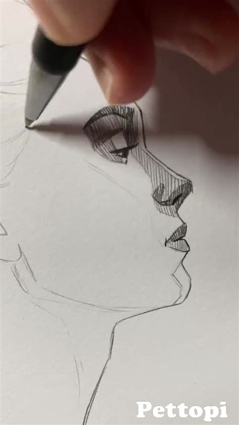 Realistic River Drawing How To Draw A River Step By Step Landscape Drawings Landscape Sketch