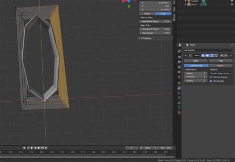 Modeling Subdivision Surface Modifier Deforms Mesh On 280 Blender