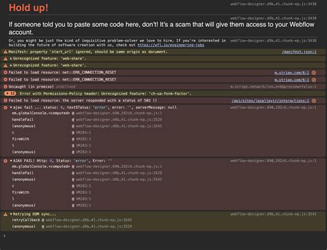 Webflow Site Not Publishing Across My Workspace Project Settings
