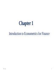 Chapter 1 Introduction To Econometrics Pptx Chapter 1 Introduction To