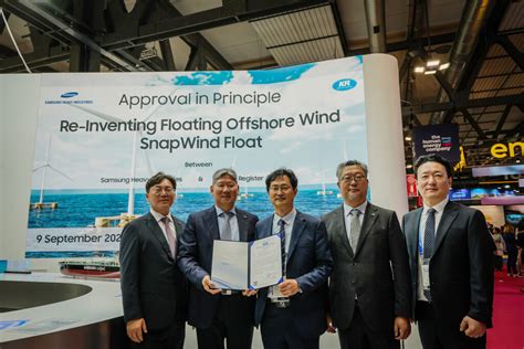 Samsung Heavy Industries 15 Mw Floating Wind Platform Gets Kr Nod