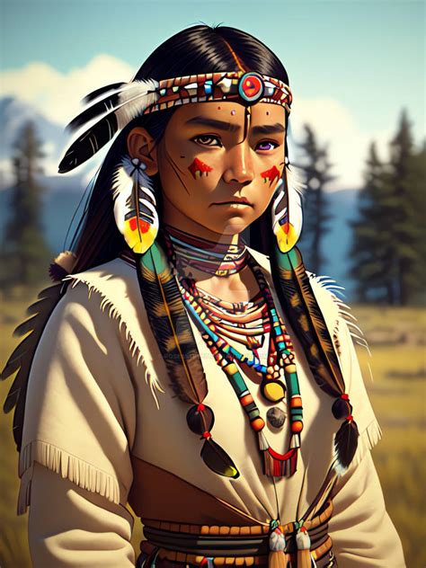 Native American Girl 113 By Rosesstreet On Deviantart