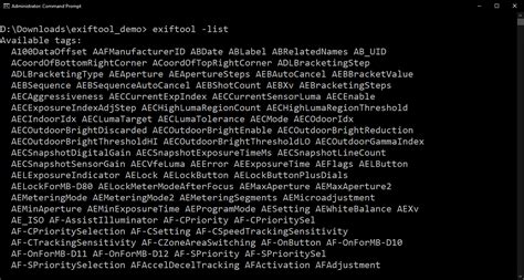 Everything You Ever Wanted To Know About Exiftool