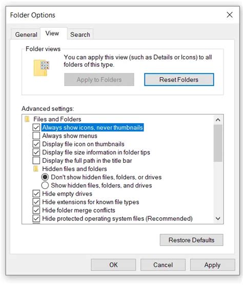How To Disable Thumbnail Previews In Windows