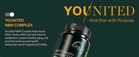 Nmn Complex Powder By Younited Wellness Made In Canada Boosts Nad