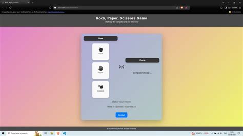 Rohan Shrivastava On Linkedin Webdevelopment Javascript Html Css Rockpaperscissors