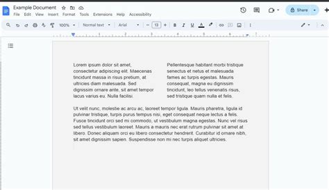 How To Make Columns In Google Docs Design Shack