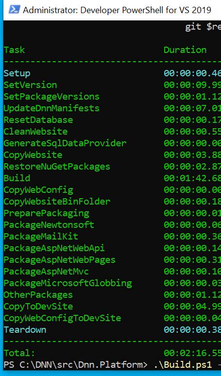DNN Platform Developer Quick Start Step By Step Dnnsoftware Dnn Platform Discussion