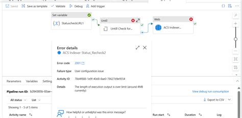 Get Indexer Status Azure Cognitive Search Rest Api Is Returning More