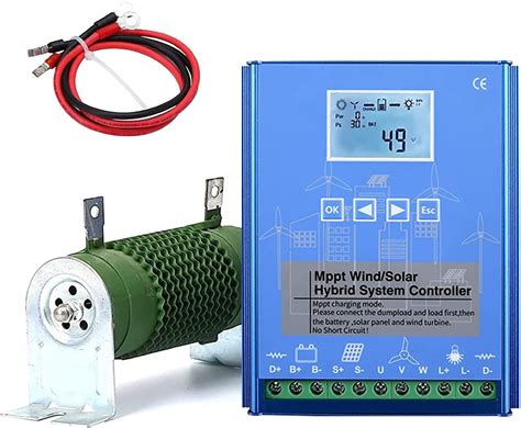 Mppt Laderegler 2000w Wifi Solar Wind Hybrid 12v 24v 48v Mit Bluetooth App Ideal Für