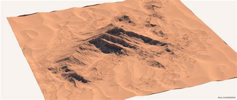 Landscape Displacement Map On Behance
