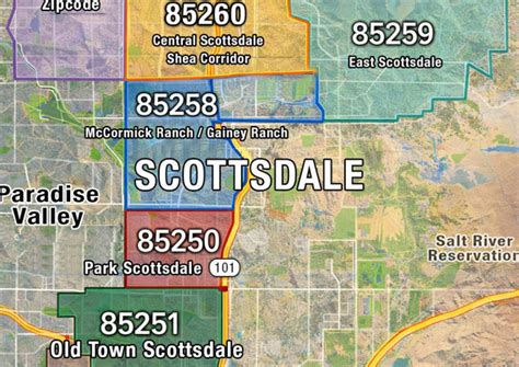 Scottsdale Zip Codes Guide Best Areas To Live In Scottsdale Az